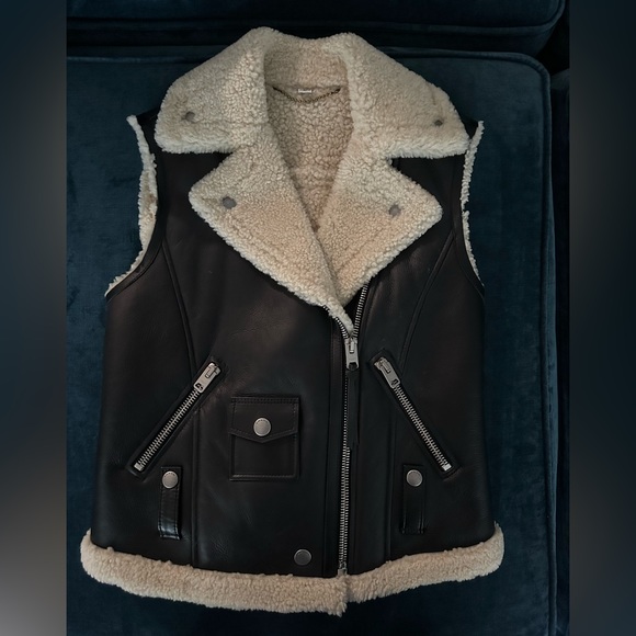 Coach | Jackets & Coats | Coach Shearling Leather Vest | Poshmark